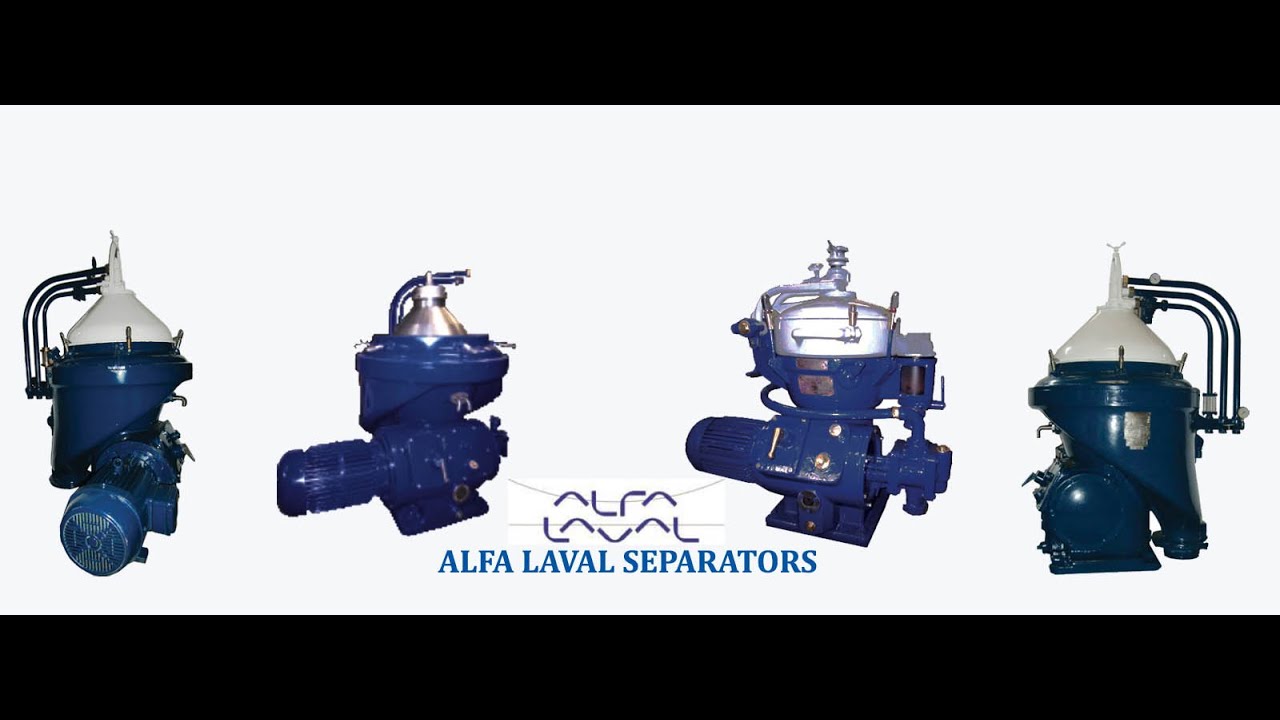 ALFA LAVAL SEPARATOR - YouTube