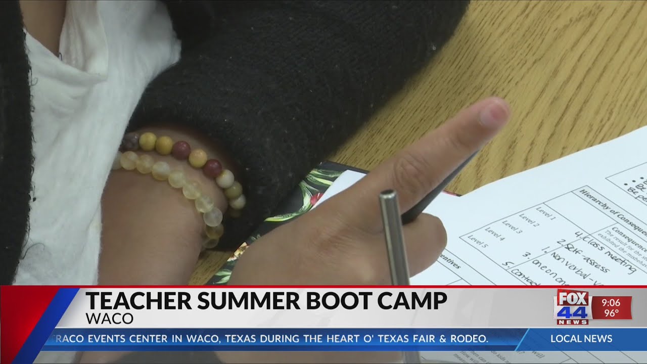 Teacher Summer Boot Camp - YouTube
