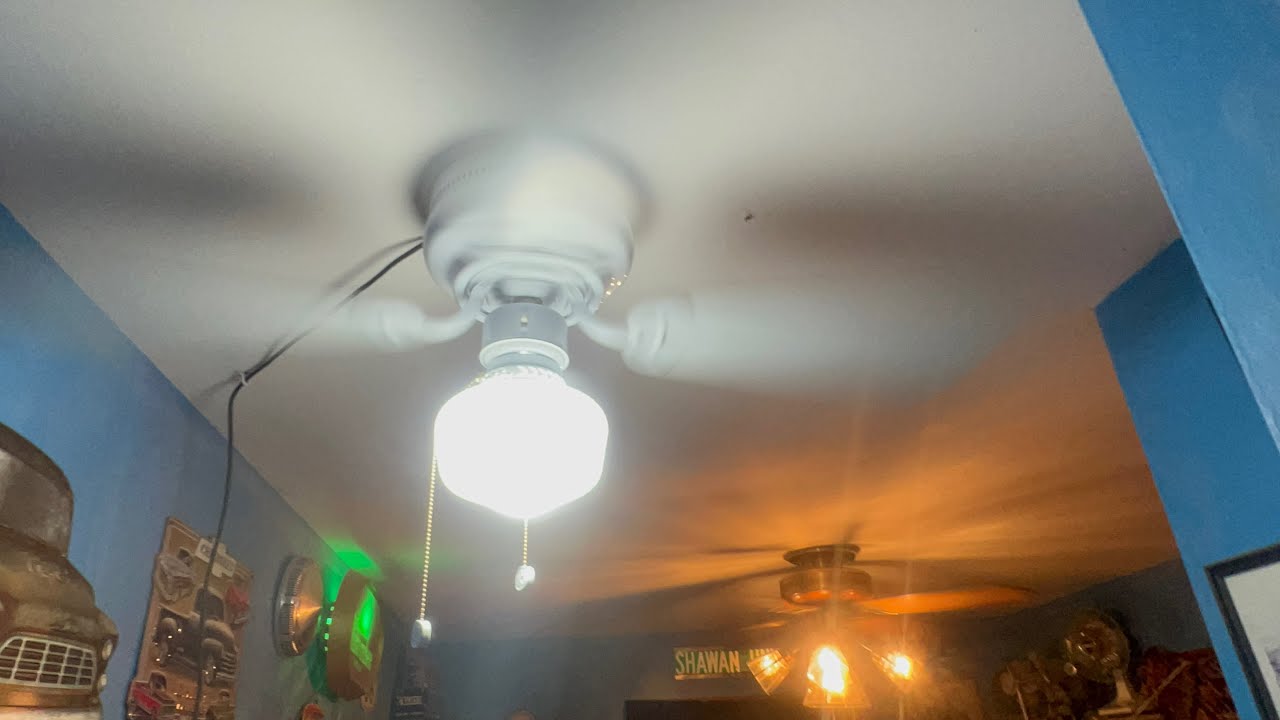 Palm-Air and Hampton Bay Ceiling Fans. - YouTube