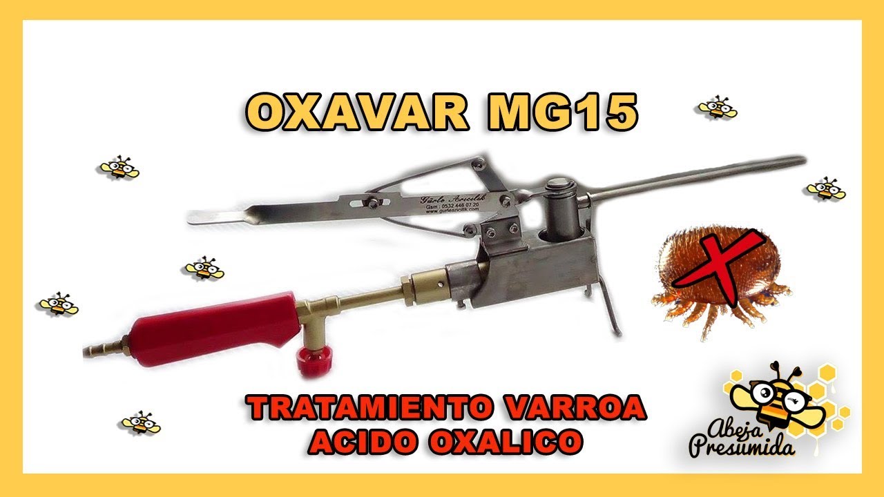 OXAVAR MG15 🐝🧡🎥 Tratamiento Varroa - YouTube