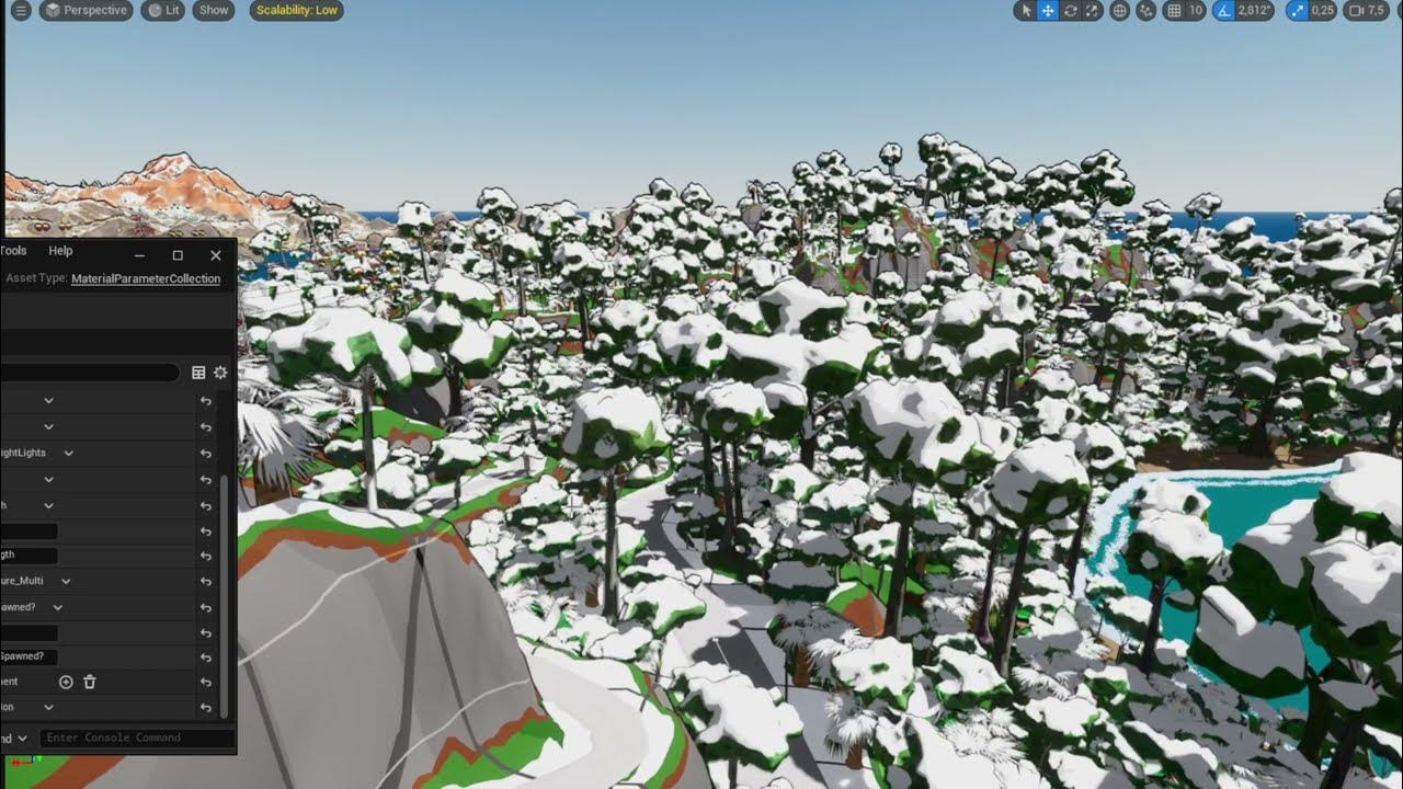 [UE5] Seasons System with Snow and Wind v0.5 - YouTube