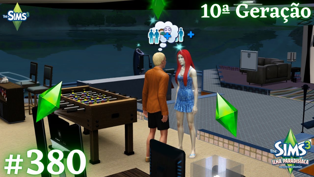 Dylan conhece uma sereia! | Legado das Expansões | The Sims 3 | Ep. 380 ...
