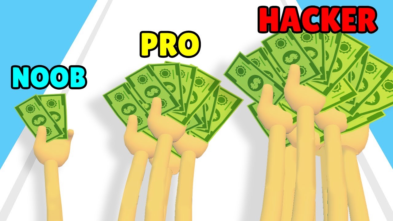 NOOB vs PRO vs HACKER in Money Fest! - YouTube