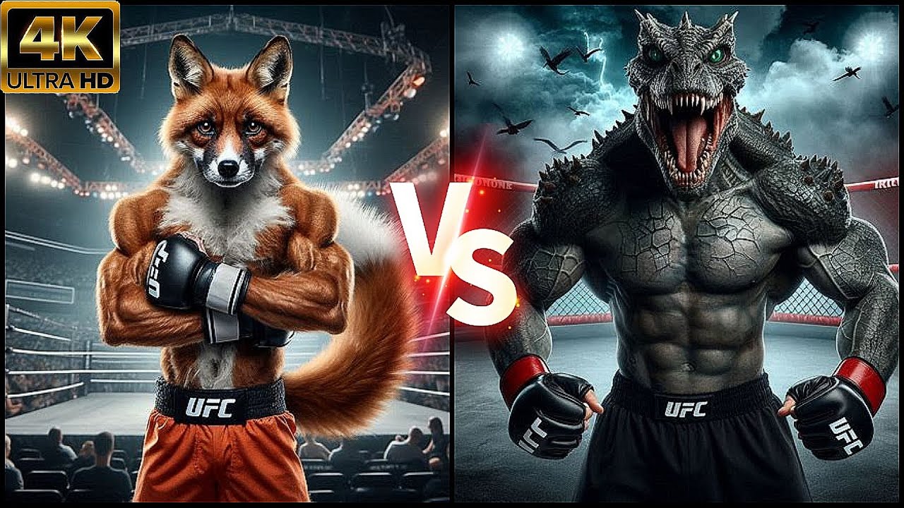 Crocodile Ignores Fox, But - YouTube