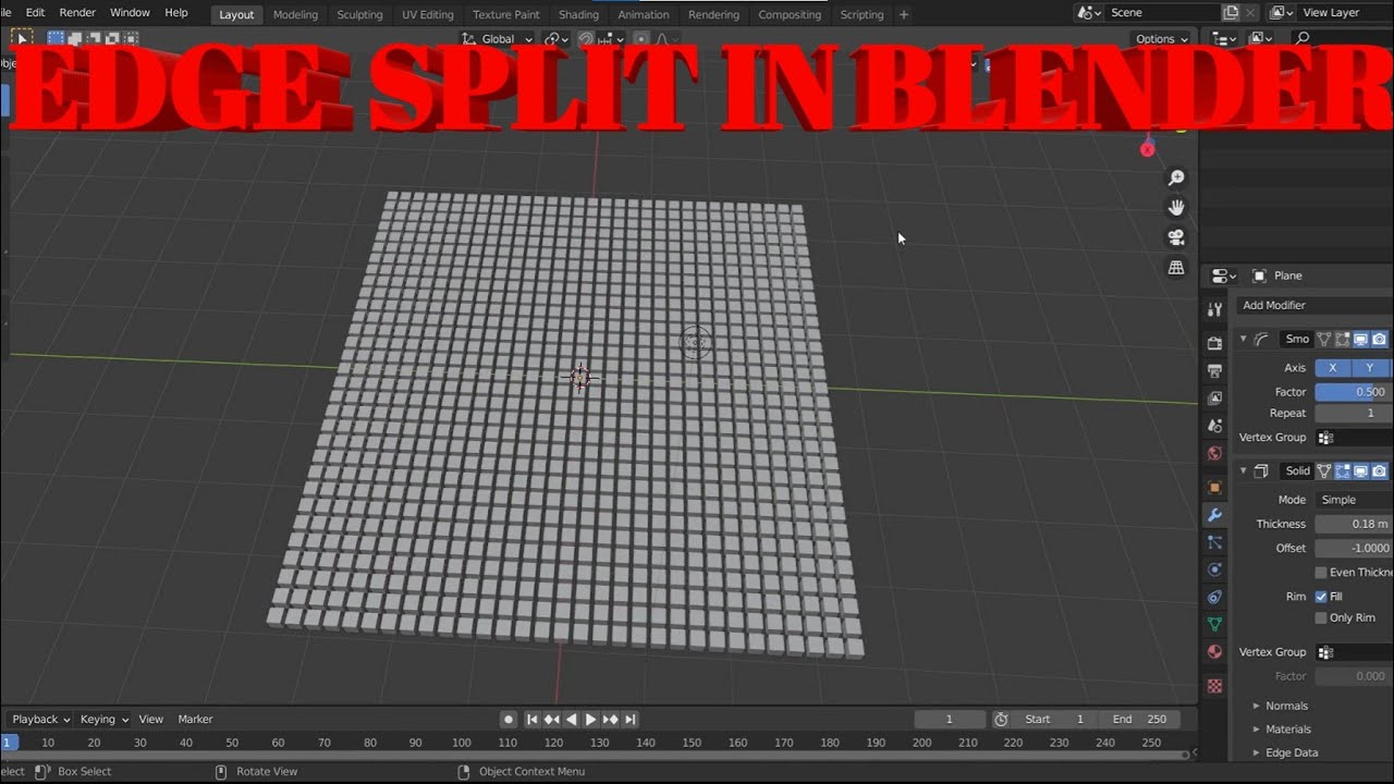 Edge Split In Blender Blender Edge Split Tool Edge Split Modifier In Edge Split In Blender Blender Edge Split Tool Edge Split Modifier In