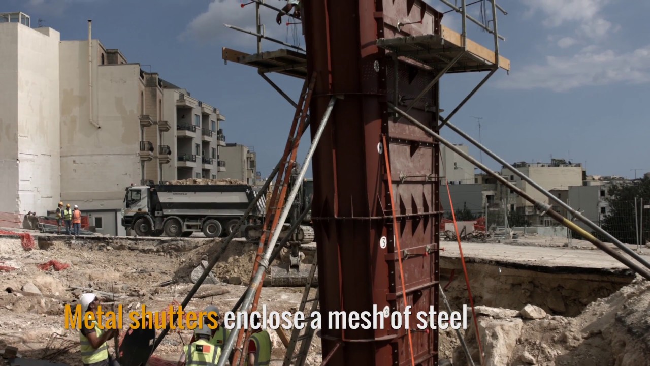 Pier Construction - YouTube