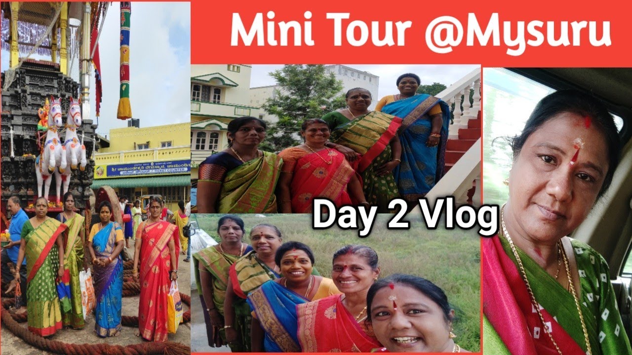 💥Mini Tour @Mysuru 🤷 Day 2 Vlog Chamundi, Melkottai etc,, Semma ...