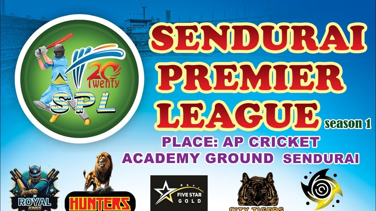 Sendurai Premier League Season 1 Players Auction Live NewsTamil1 is ...