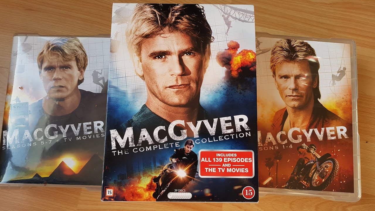 MacGyver The Complete Collection DVD Box Set - YouTube