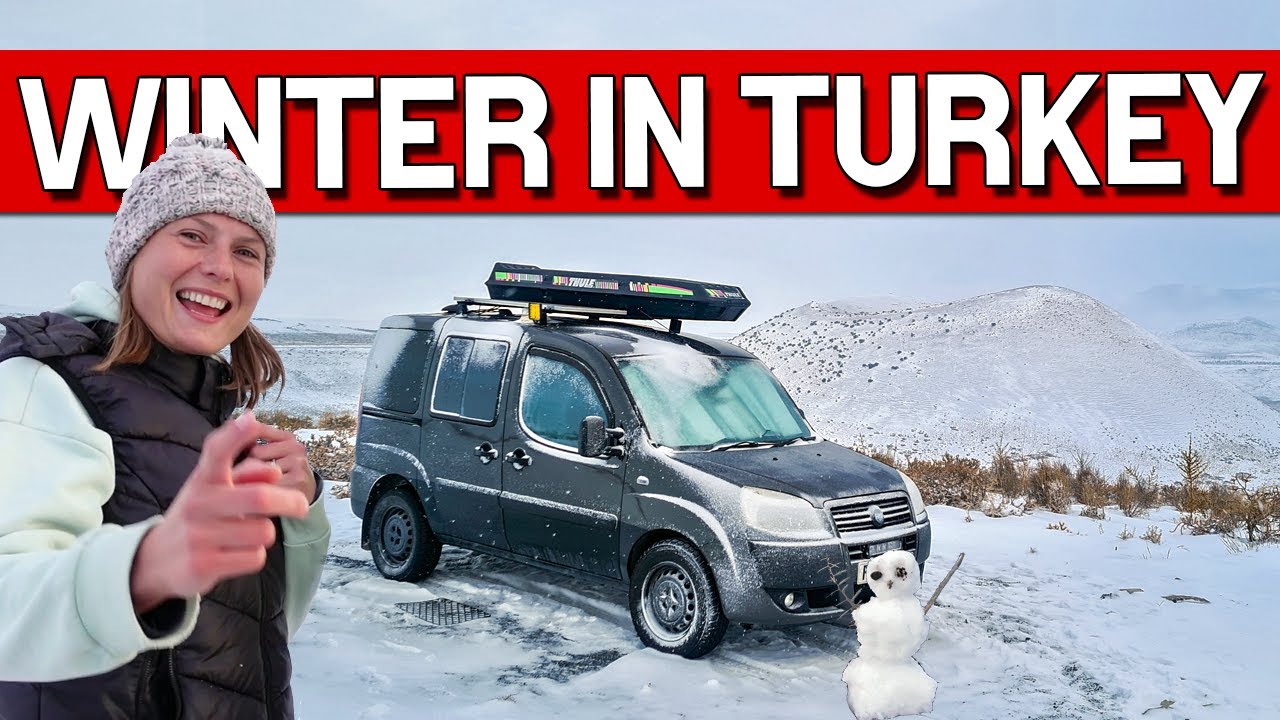 Winter Vanlife FUN in Turkey! - YouTube