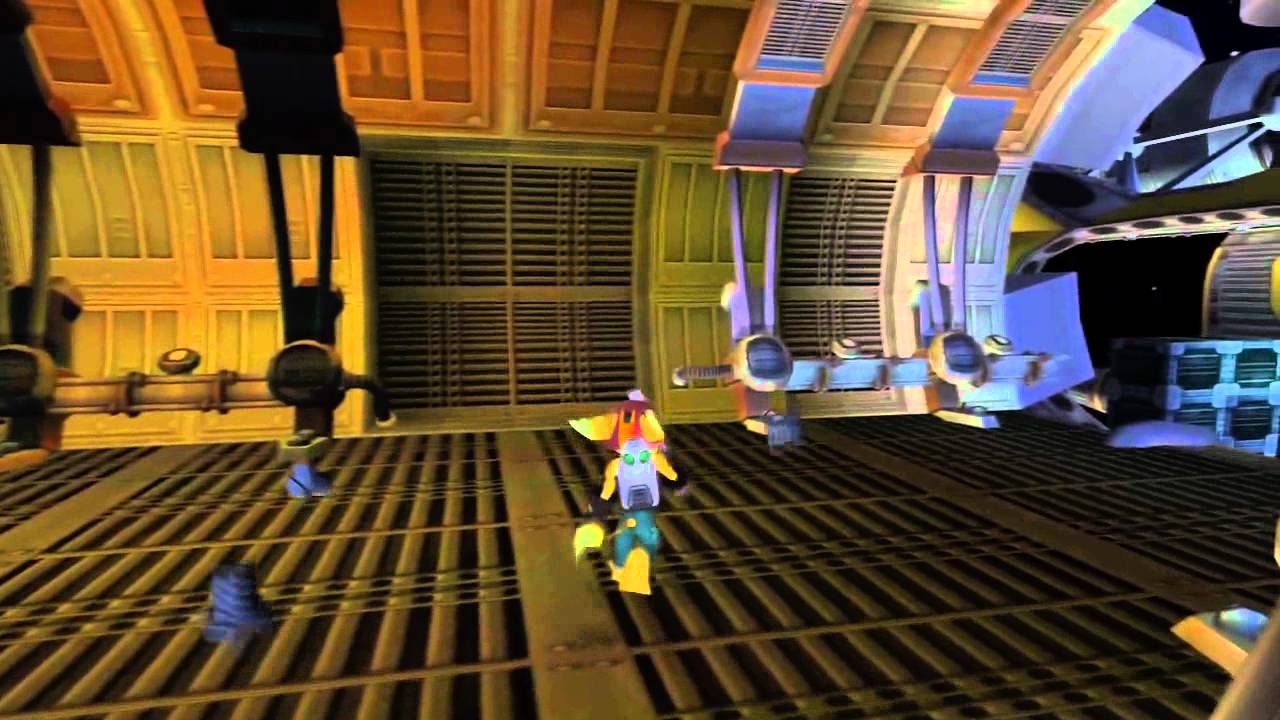 Ratchet & Clank HD 100% Walkthrough Part 15 - Blarg Station, Nebula G34 ...