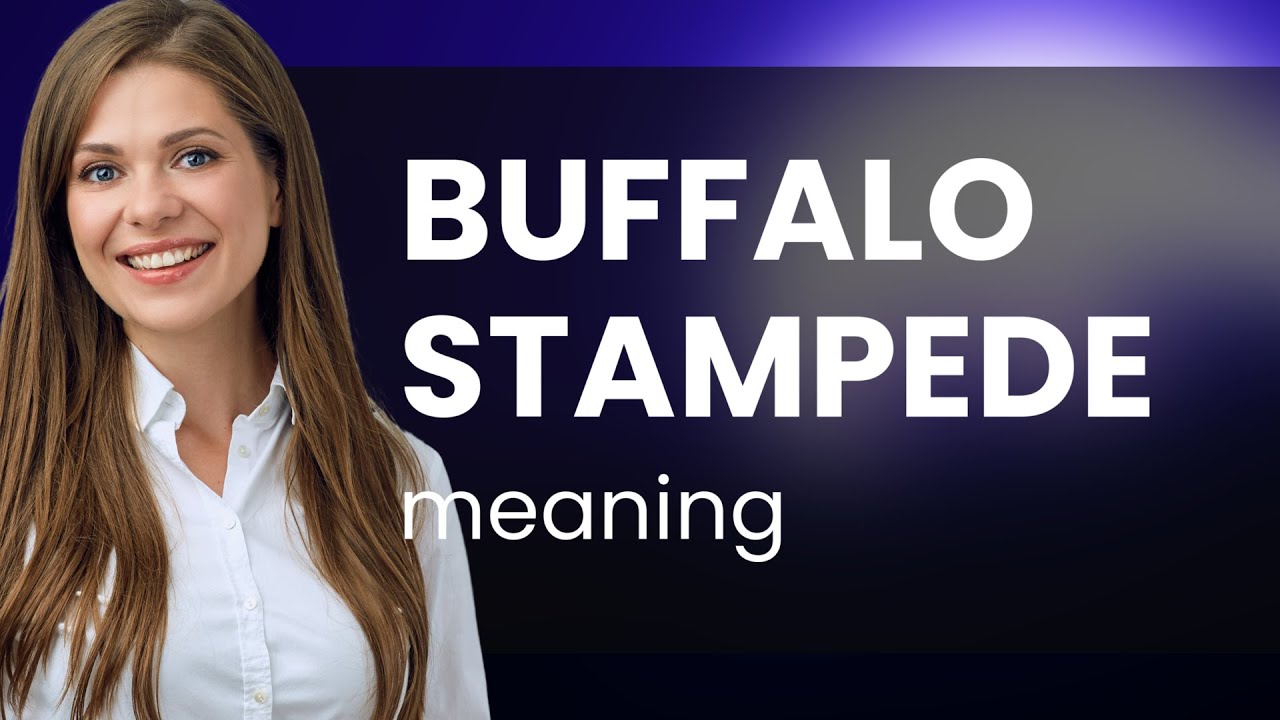 Unraveling the Power of Words: "Buffalo Stampede" - YouTube