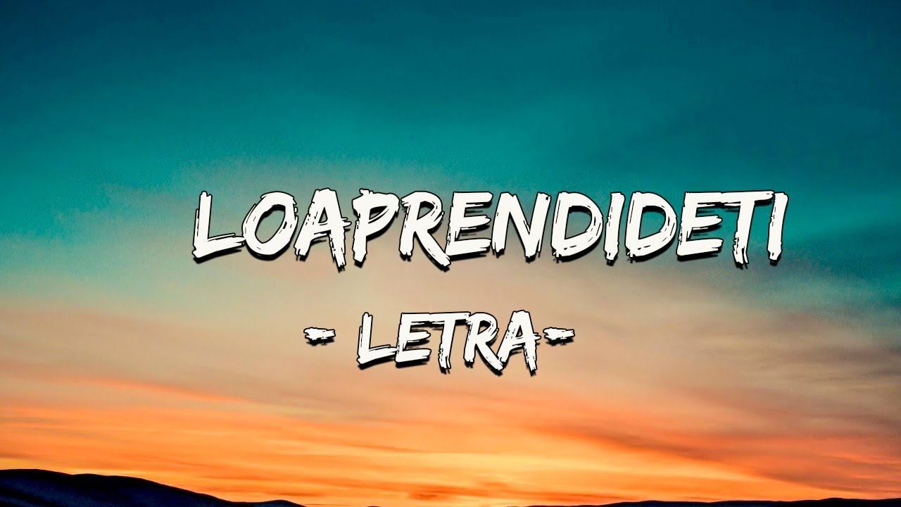 HA-ASH | Lo Aprendí de Ti | (Letra/Lyrics) (Primera Fila - Hecho ...