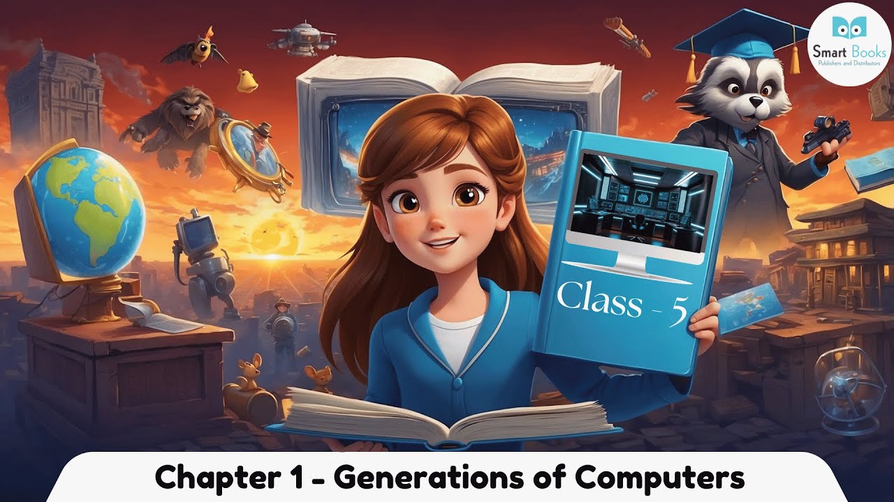 Chapter 1: Generations of Computers | Computer | Class 5 | KS Printing ...