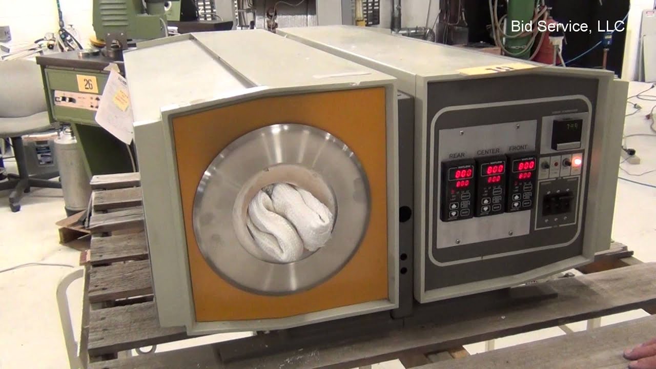 Thermco MB-71 Mini Brute Tube Furnace #59194 - YouTube