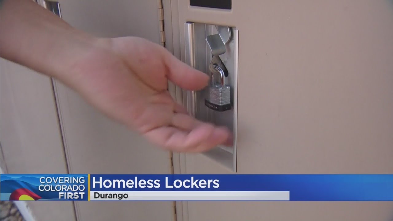 Durango Helps Homeless With Lockers - YouTube