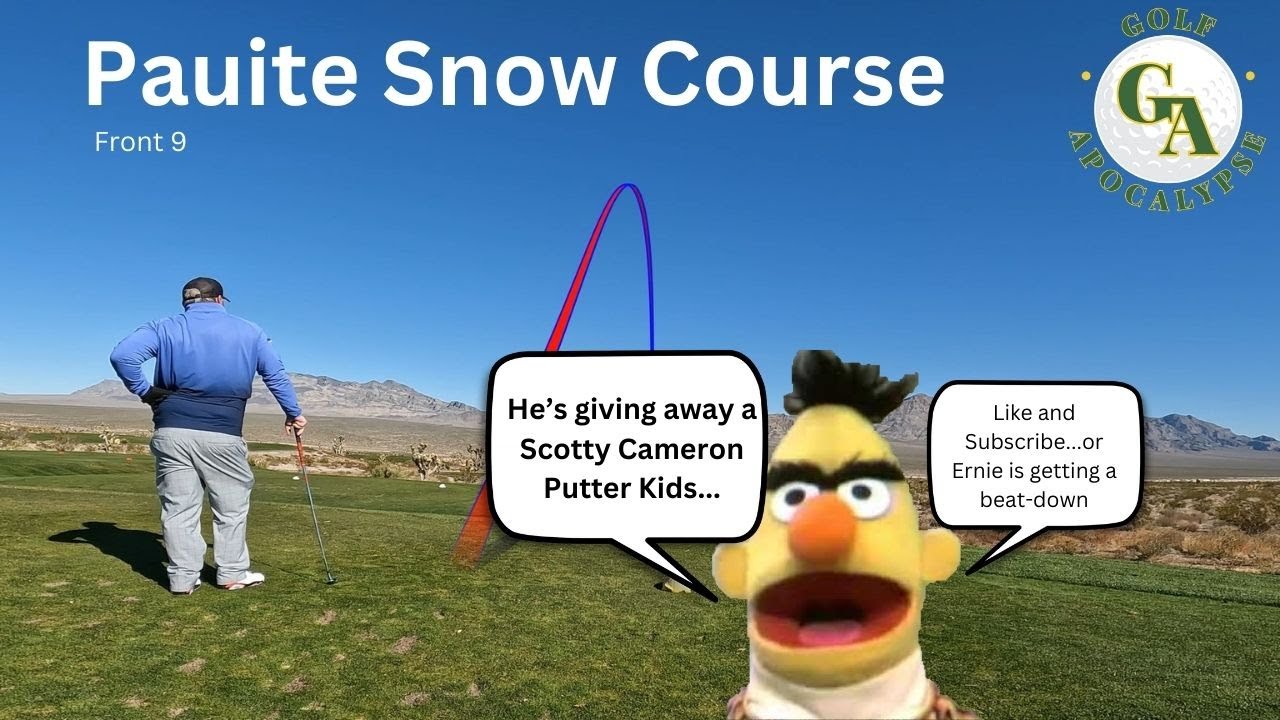 Windy AF Las Vegas Paiute Snow Course Front 9 - YouTube