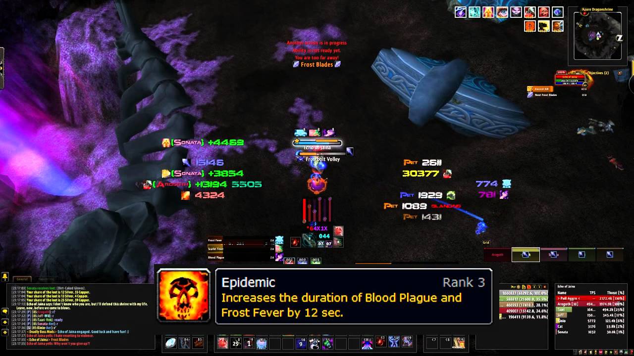 World of Warcraft: Death Knight Tanking Guide - 4.3 CATACLYSM - YouTube