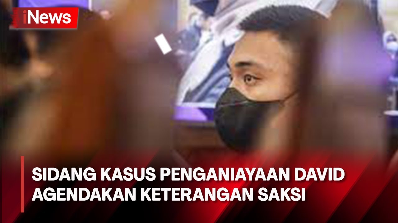 Sidang Lanjutan Kasus Penganiayaan David Ozora Agendakan Keterangan ...