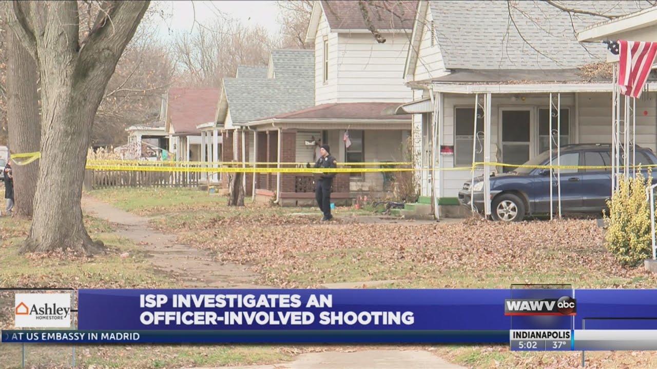 Indiana State Police investigate an officer-involved shooting in Terre ...