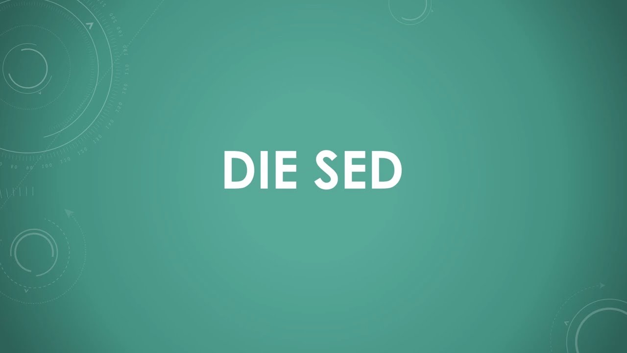 Die SED einfach und kurz erklärt - YouTube