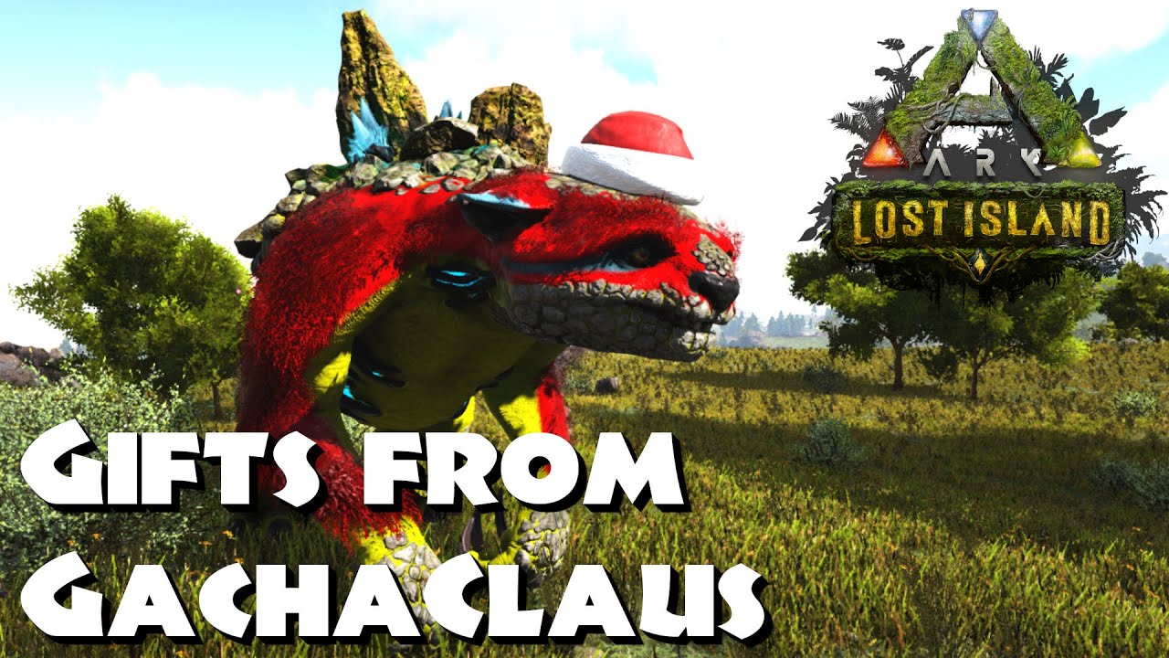"Gifts from GachaClaus" - Lost Island - ARK: Survival Evolved - Episode ...