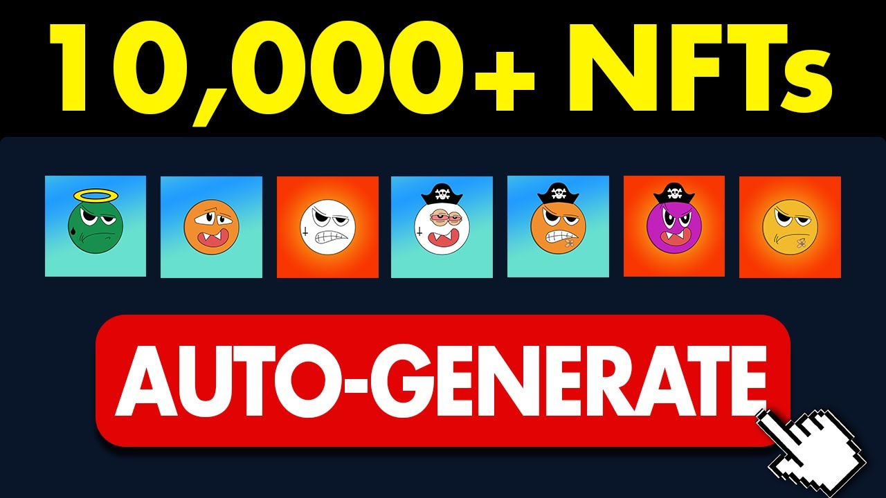 How To Auto Generate NFTs (EASY METHOD) - YouTube