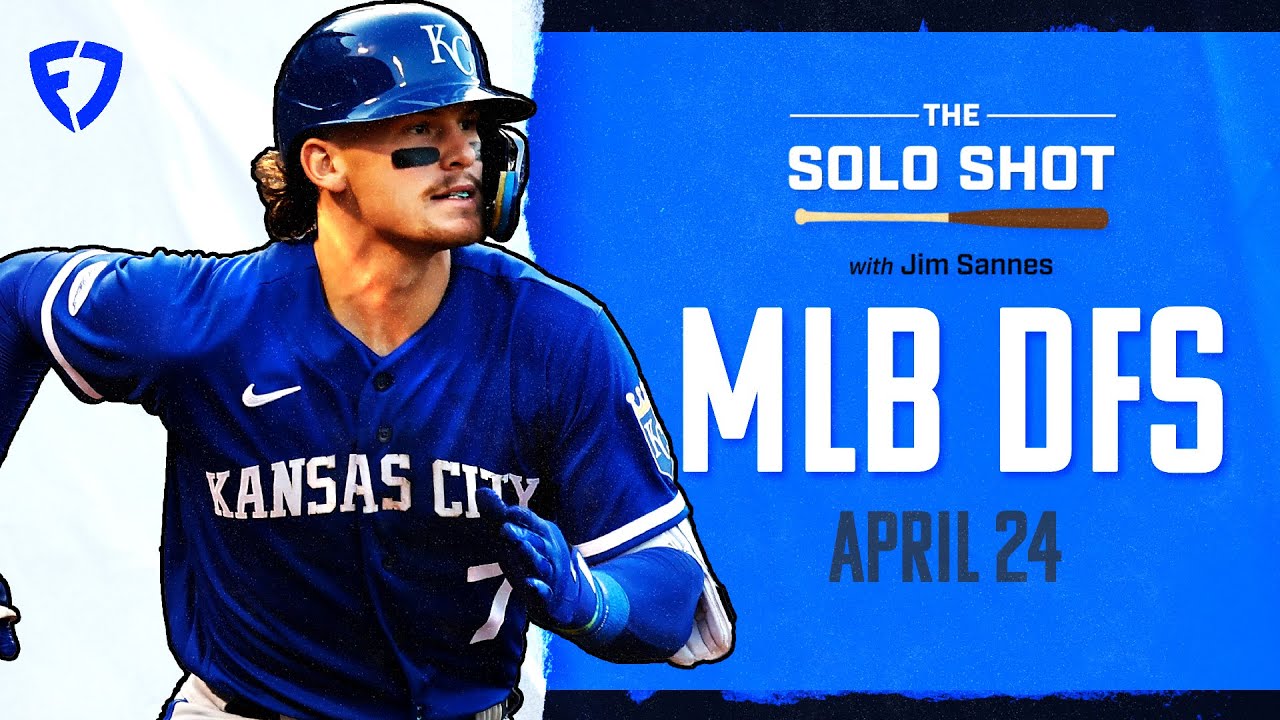 MLB DFS Monday 7 Game Slate Options | Solo Shot - April 24 - YouTube