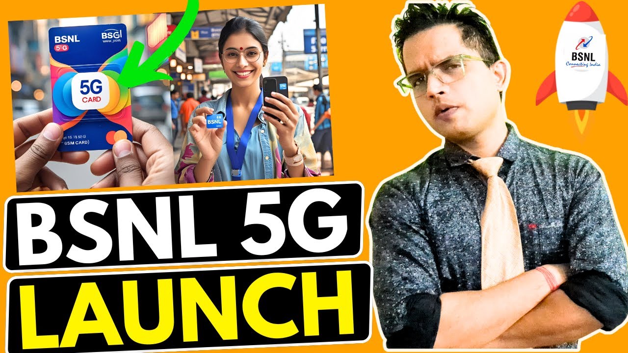 BSNL 5G Service Launch 🗼 BSNL Private 5G Network | BSNL All India 5G ...