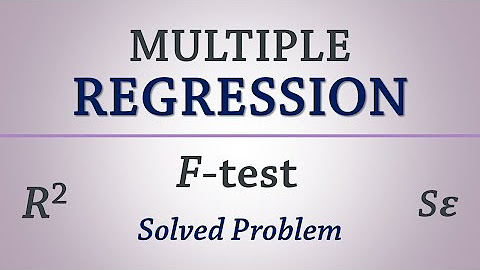 Multiple Regression - YouTube
