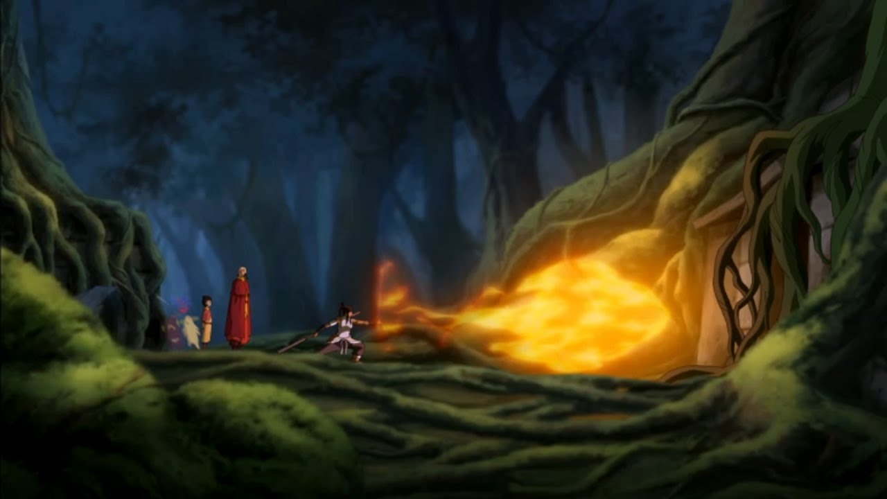 The Legend of Korra: Book 3 Spirit Vines Clip! - YouTube