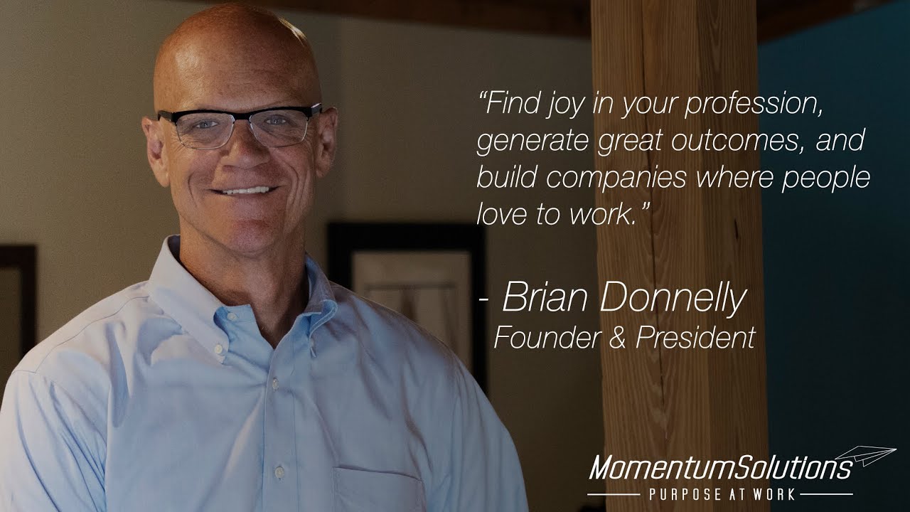 Brian Donnelly - A Relationship Centered Leader - YouTube