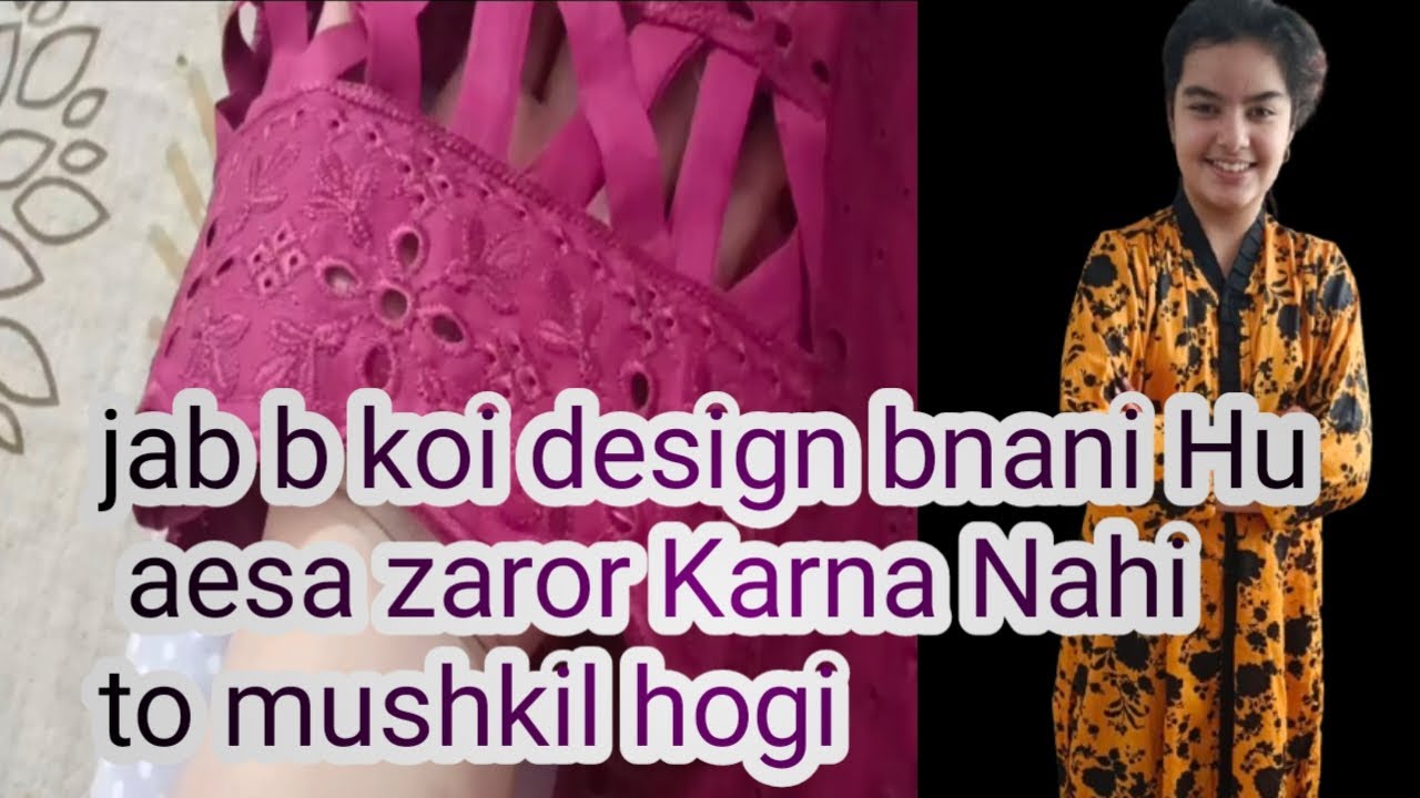 Easy sleeve design damen design cutting and stitching #SM.mystyle - YouTube