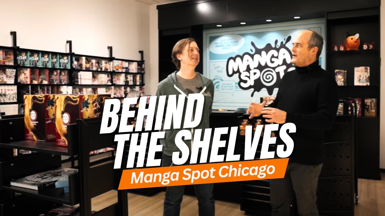 Behind the Shelves: Manga Spot Chicago - YouTube