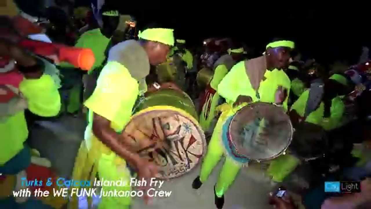 Turks & Caicos Fish Fry Junkanoo - YouTube