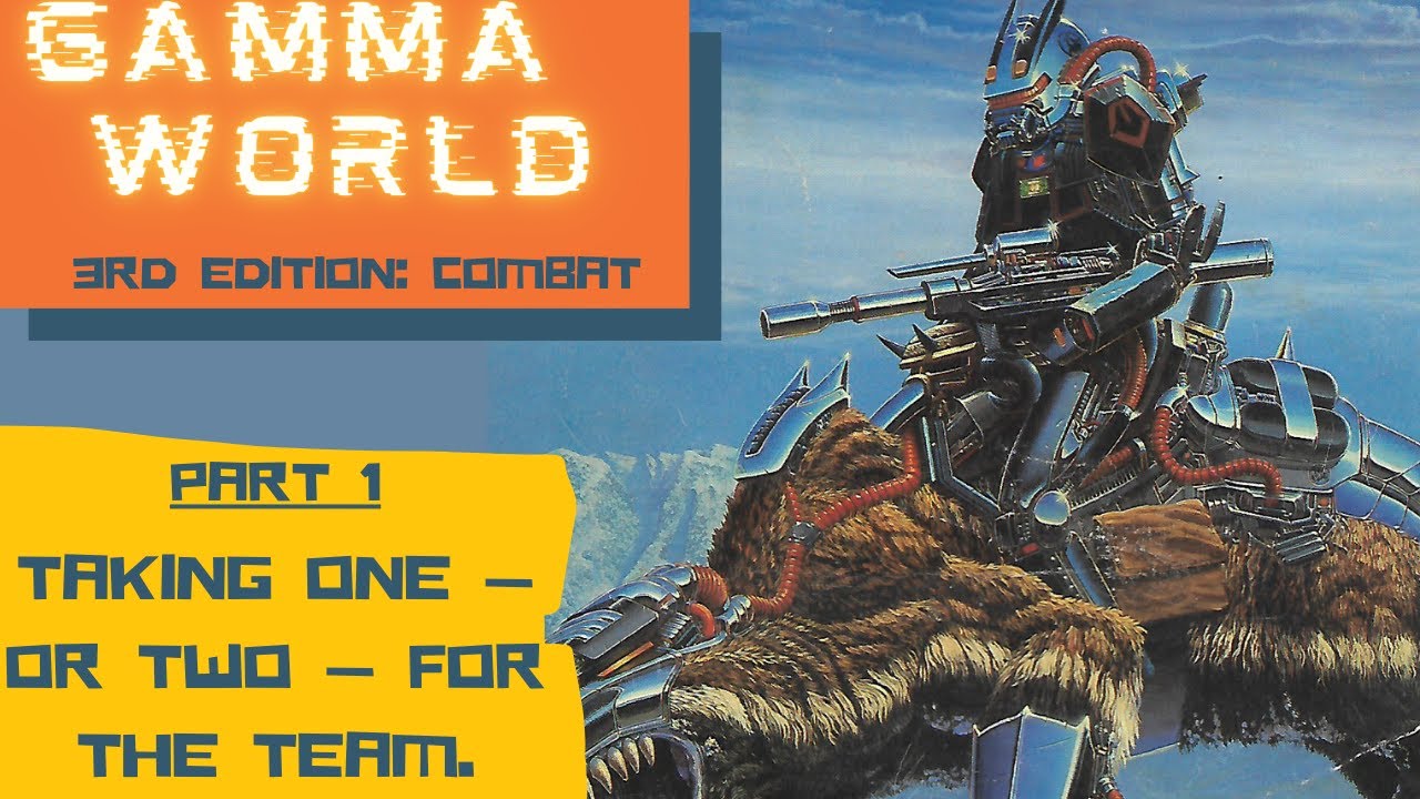 Tabletop RPG Combat in Gamma World 3rd Edition (Part1) - YouTube