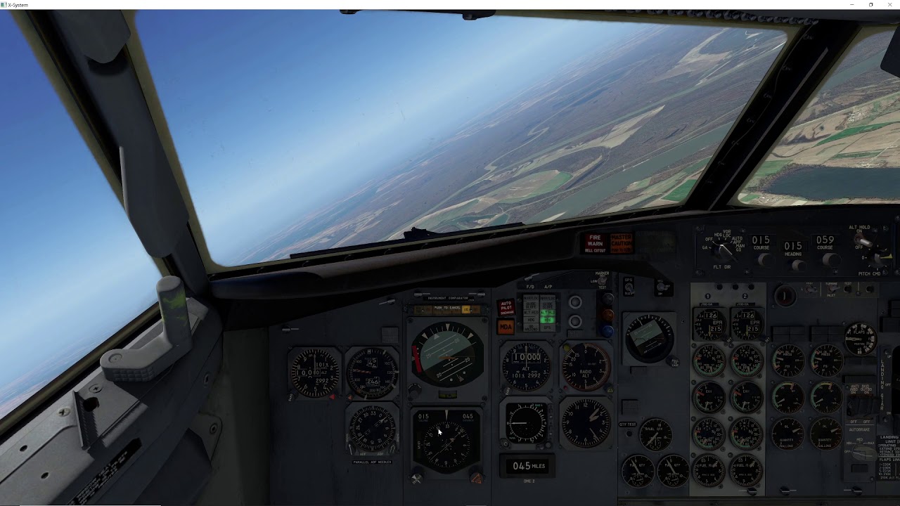 Basic VOR to VOR Navigation in the FlyJSim 737-200 - YouTube