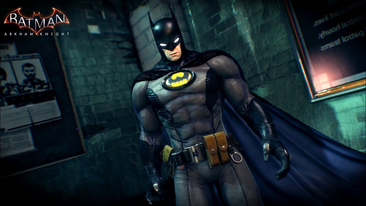 Caped Crusader MK 2 Mod Suit Gameplay In Batman: Arkham Knight - YouTube