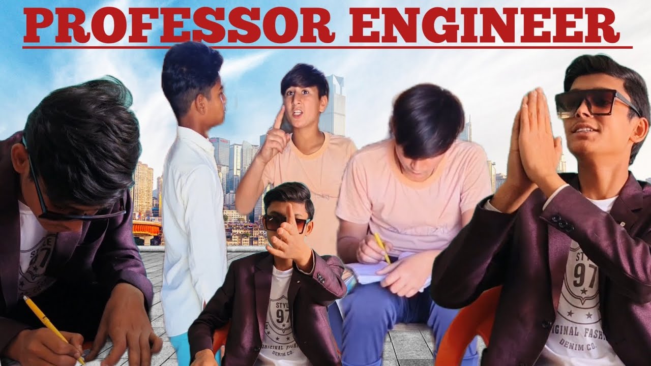 PROFESSOR ENGINEER || GreatArman09 funny comedy video and entertainment ...