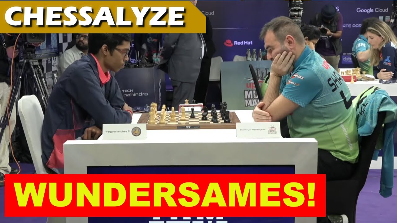 Verzweifelter Kampf für die Mannschaft! | Pragg vs Mamedyarov | Global ...