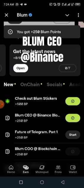 Blum CEO @Binance #play3universe - YouTube