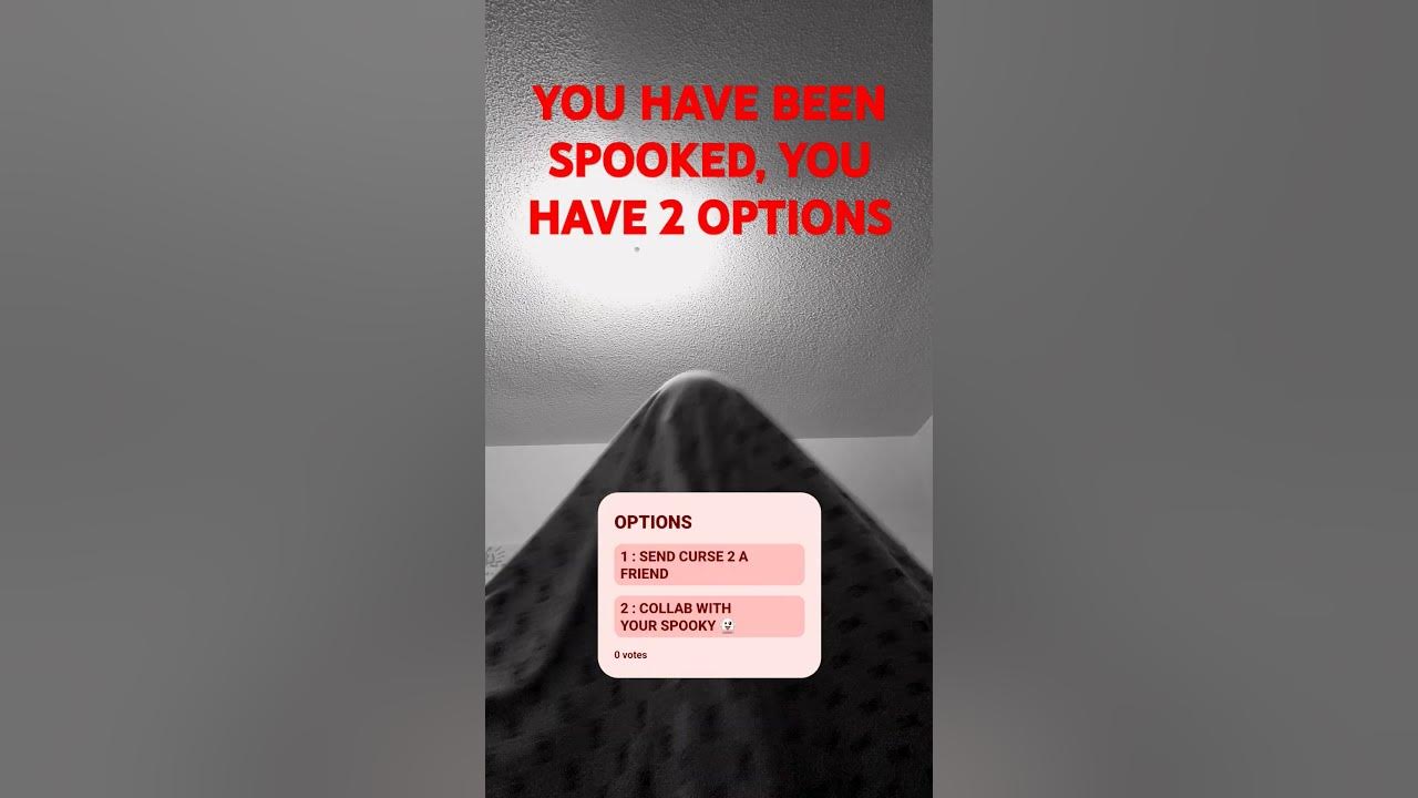BOO YOU'VE BEEN SPOOKED #spooky #ghost #spookysnack #funny - YouTube