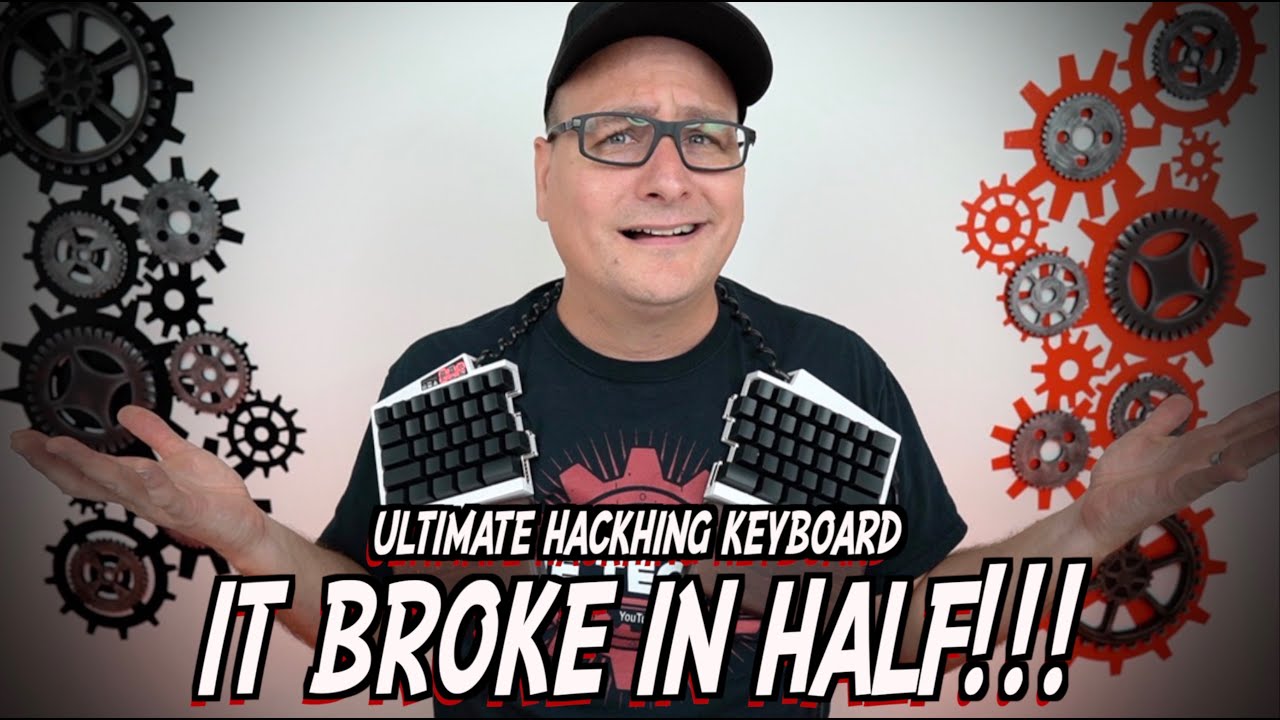 Ultimate Hacking Keyboard Review - IT BROKE IN HALF!! - YouTube