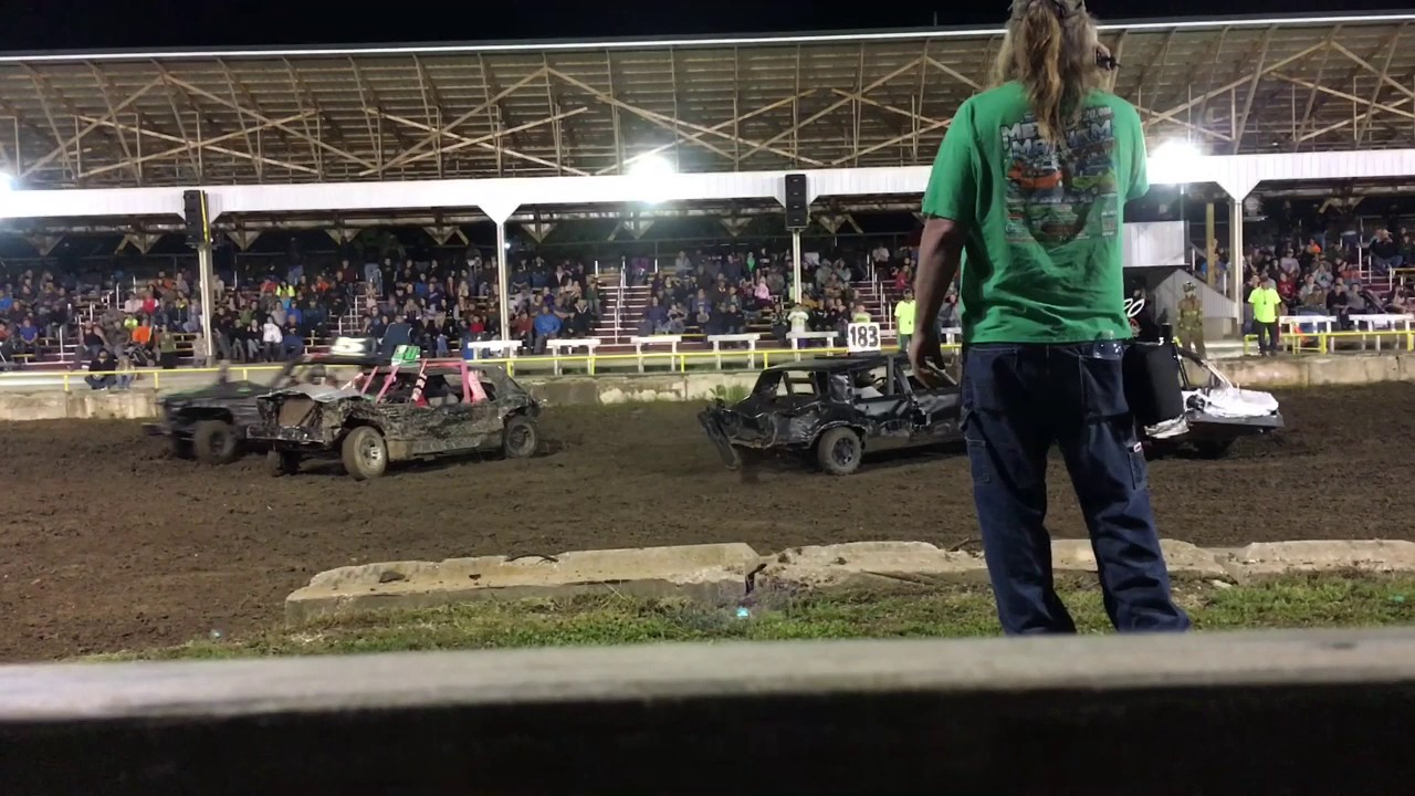 5-6-17 Griggsville Spring Demo Derby - YouTube