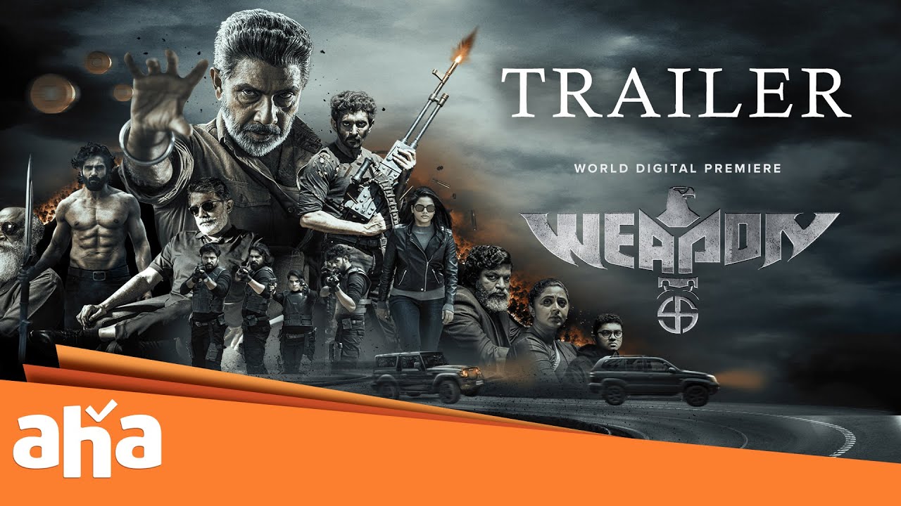 Weapon Official Movie Trailer Sathyarajvasanth Ravirajiv Menon 8151