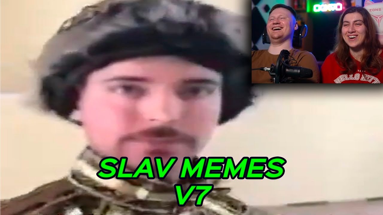Реакция на SLAV MEMES V7 - YouTube