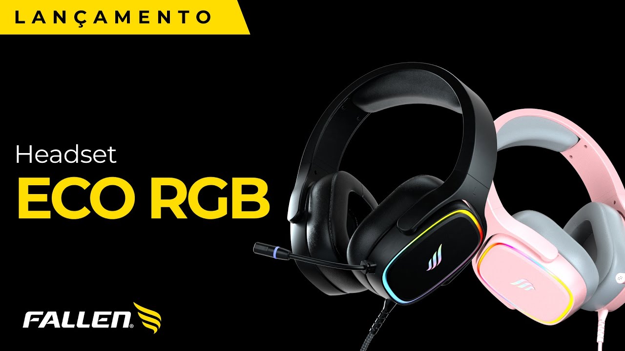 Fallen Gear | Headset Gamer Fallen ECO RGB - YouTube