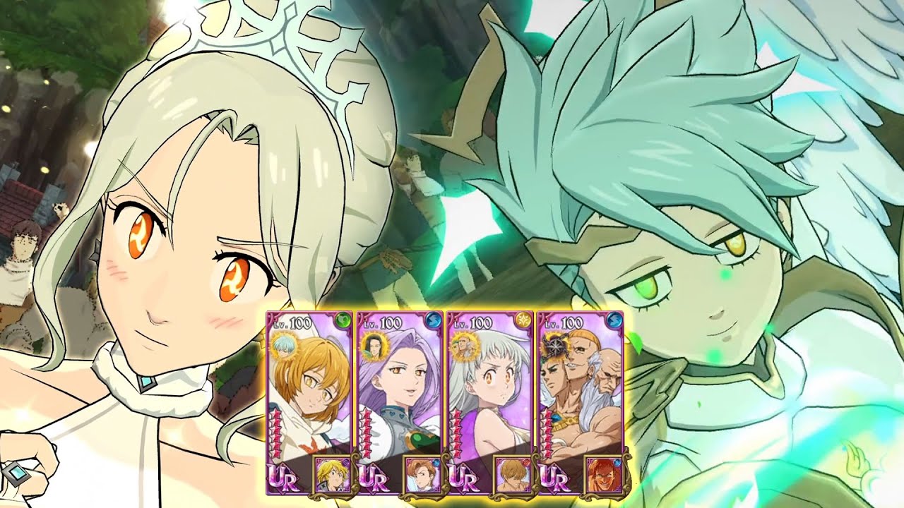 UNIMAGINABELY TANKY! FOUR ARCHANGELS TEAM DOMINATES [4v4 PvP] | 7DS ...