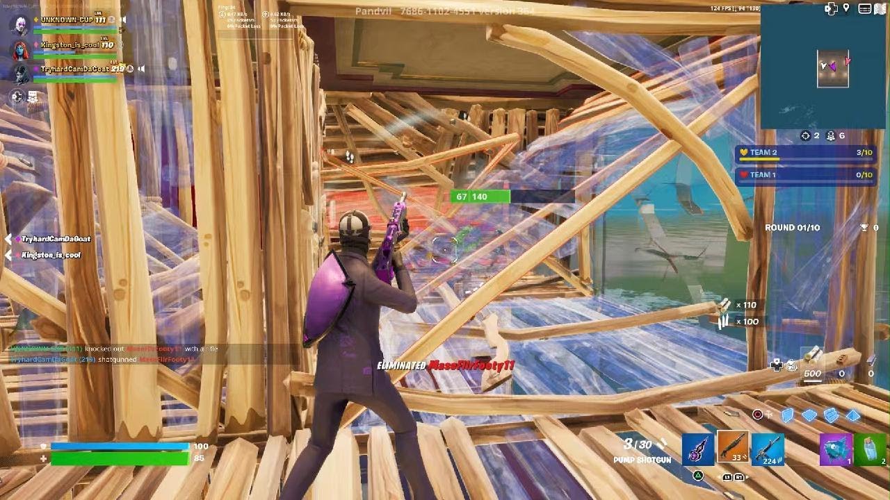 Intense Fortnite 3v3 Boxfights: Pushing the Limits - YouTube