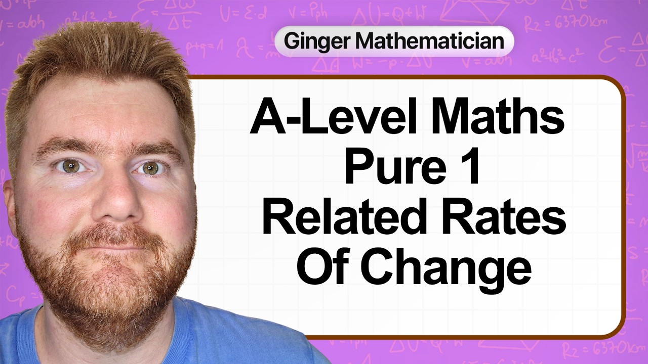 All of A-Level Maths P1 Related Rates Of Change - YouTube